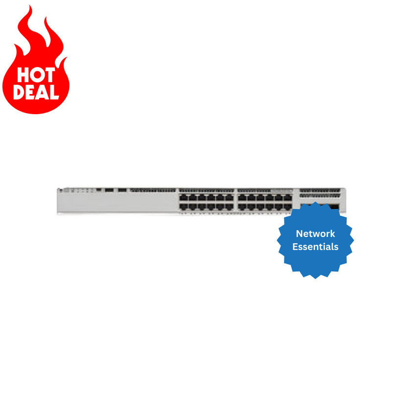 Cisco Catalyst 9200L 24-port PoE+, 4 x 10G with Network Essentials ...